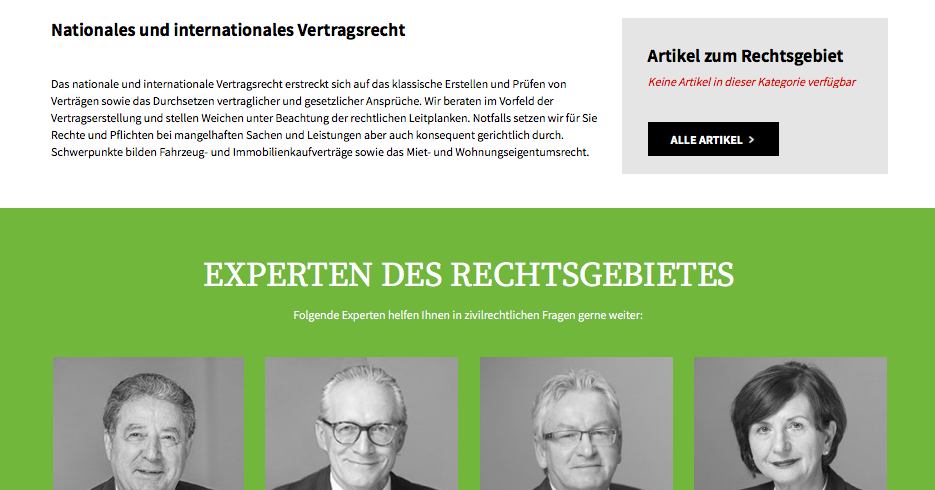 SFSK Law :: Nationales und internationales Vertragsrecht